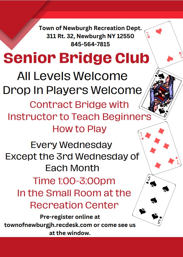 Town of Newburgh Recreation Department - Information & Forms